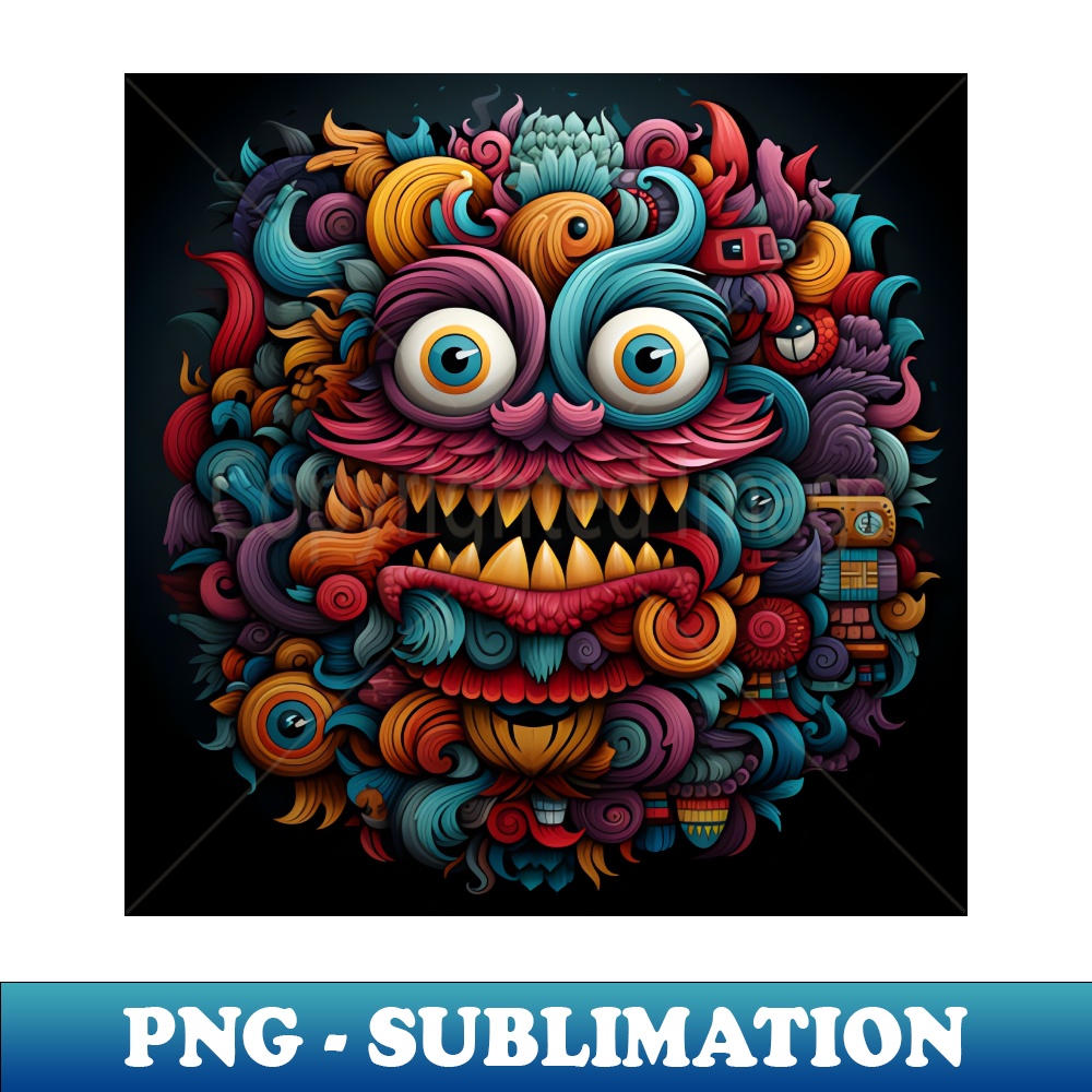 Cute The face of a giant - PNG Transparent Sublimation File | Inspire ...