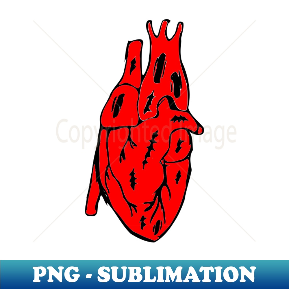 heart with scars - Premium Sublimation Digital Download - Pe | Inspire ...