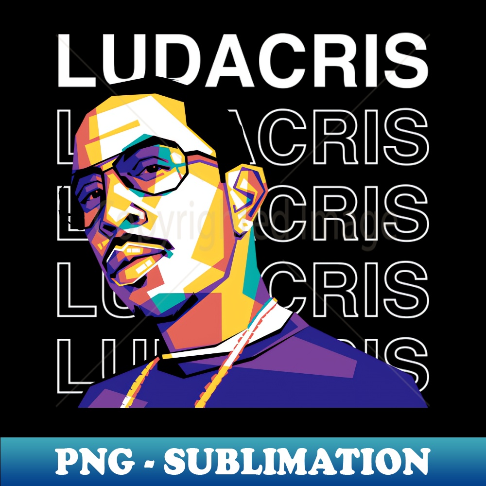 American Rapper Ludacris WPAP Pop Art - Premium PNG Sublimat | Inspire ...