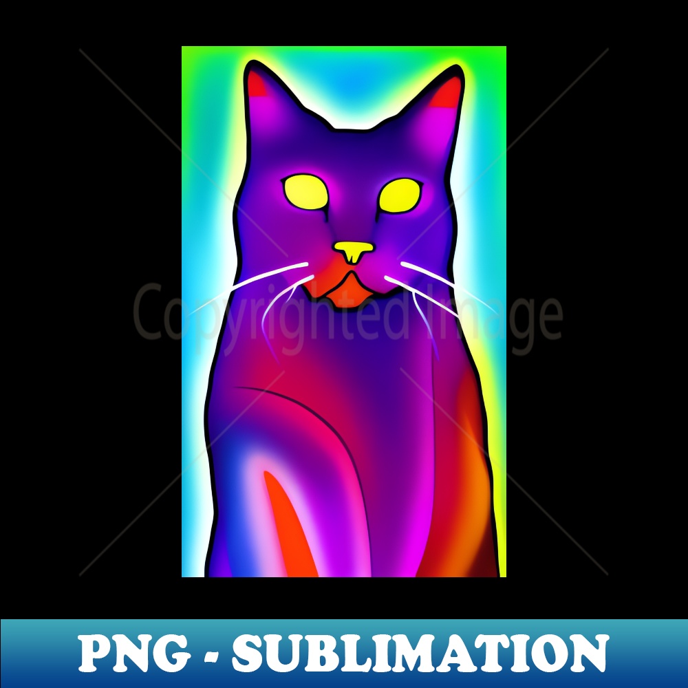 cat Art - Vintage Sublimation PNG Download - Capture Imagina - Inspire ...
