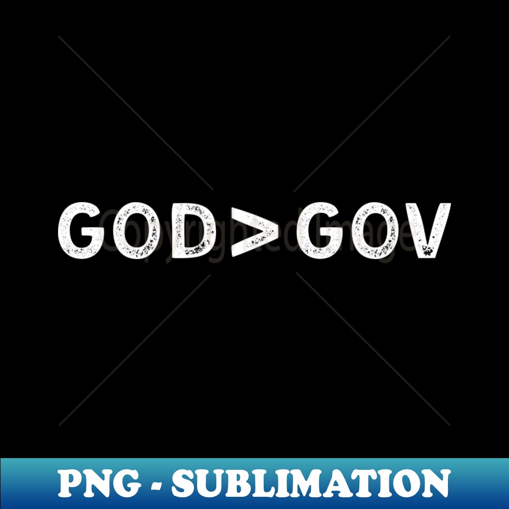 God is Greater Than Gov Vintage Distressed Anti Government - | Inspire ...