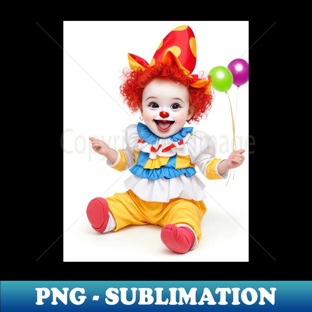Baby Clown - Exclusive PNG Sublimation Download - Unlock Vib | Inspire ...