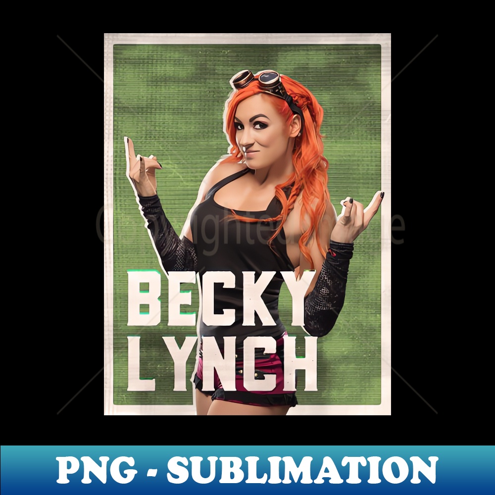 Becky Lynch Style - PNG Transparent Sublimation Design - Per | Inspire ...