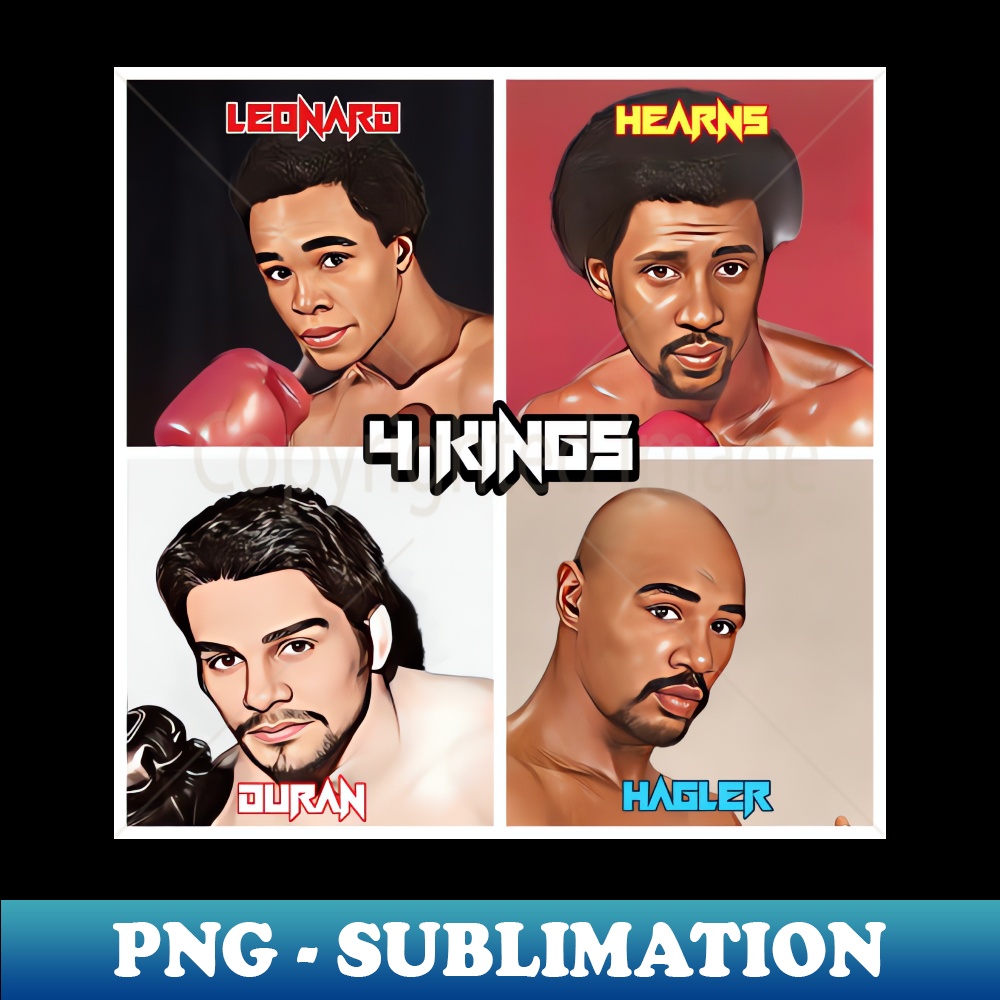 4 Kings - Legends Of The Ring - Trendy Sublimation Digital D - Inspire ...