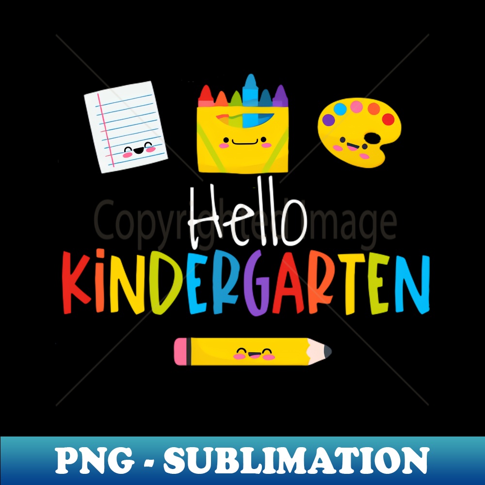 Hello Kindergartenfirst day of schoolHello Kindergarten Back | Inspire ...