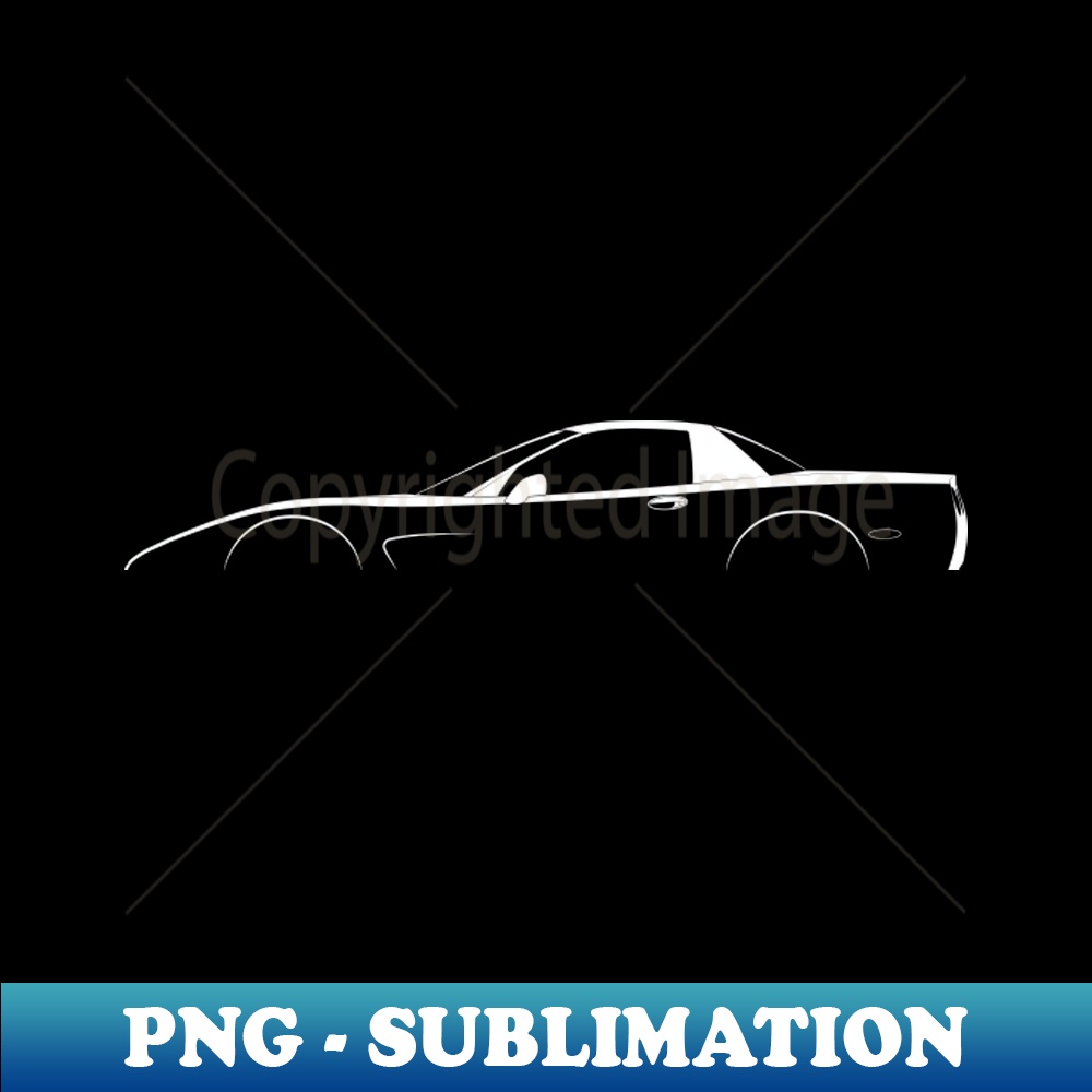 Chevrolet Corvette C5 Silhouette - PNG Transparent Digital D | Inspire ...