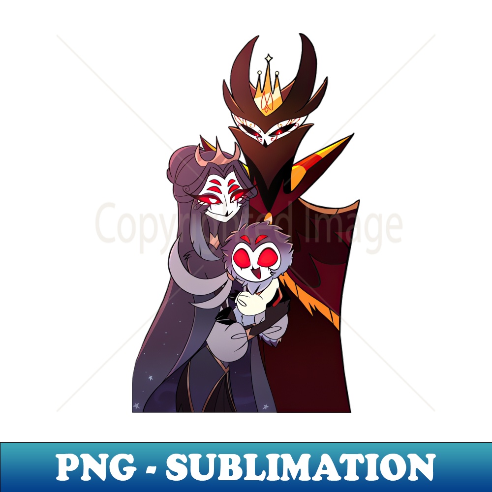 Helluva Boss Stolas family united - Trendy Sublimation Digit | Inspire ...