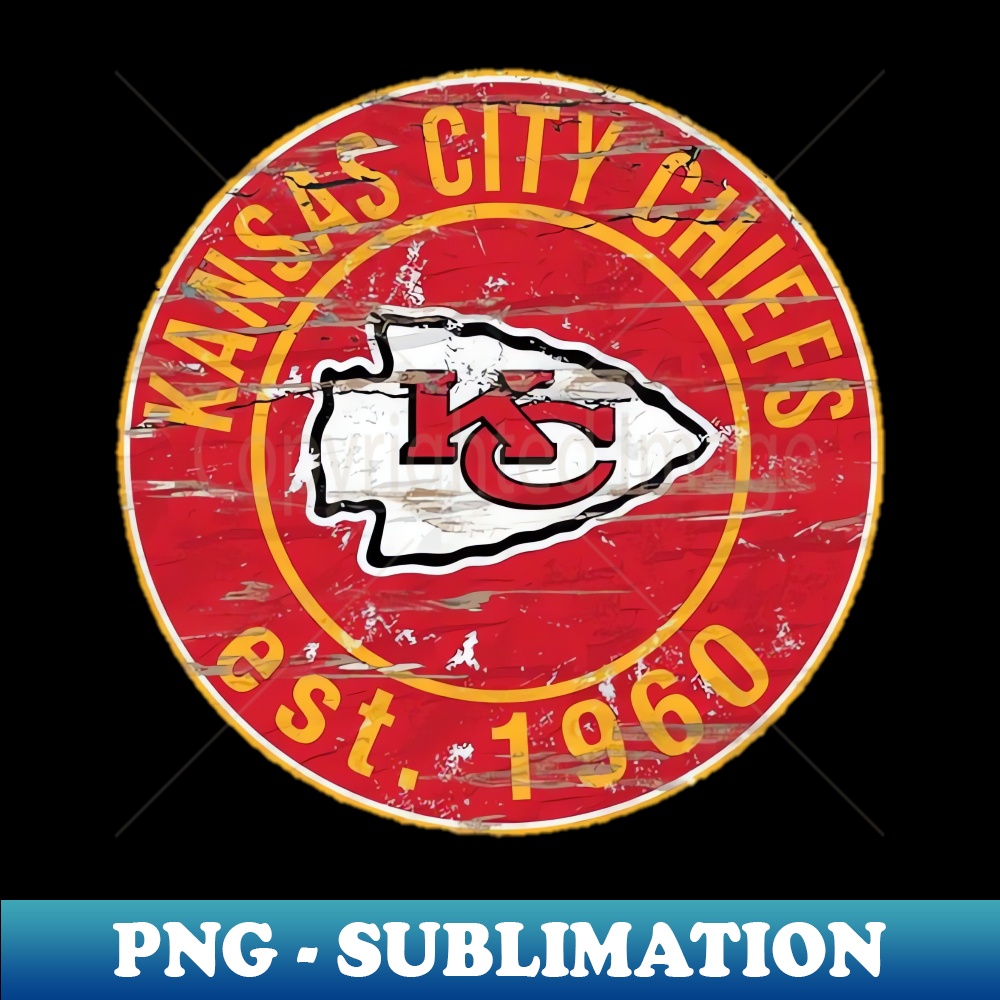 Chiefs - Aesthetic Sublimation Digital File - Vibrant and Ey | Inspire ...