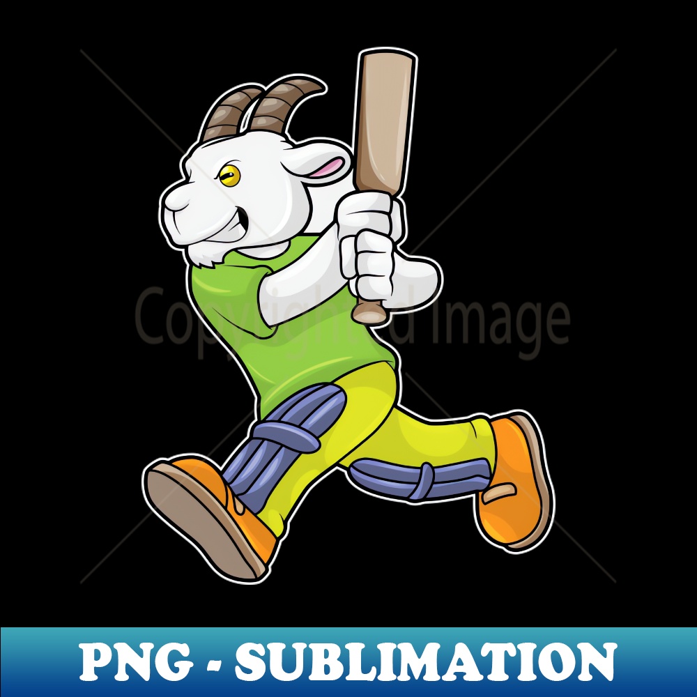 Goat as Batsman with Cricket bat - Special Edition Sublimati | Inspire ...