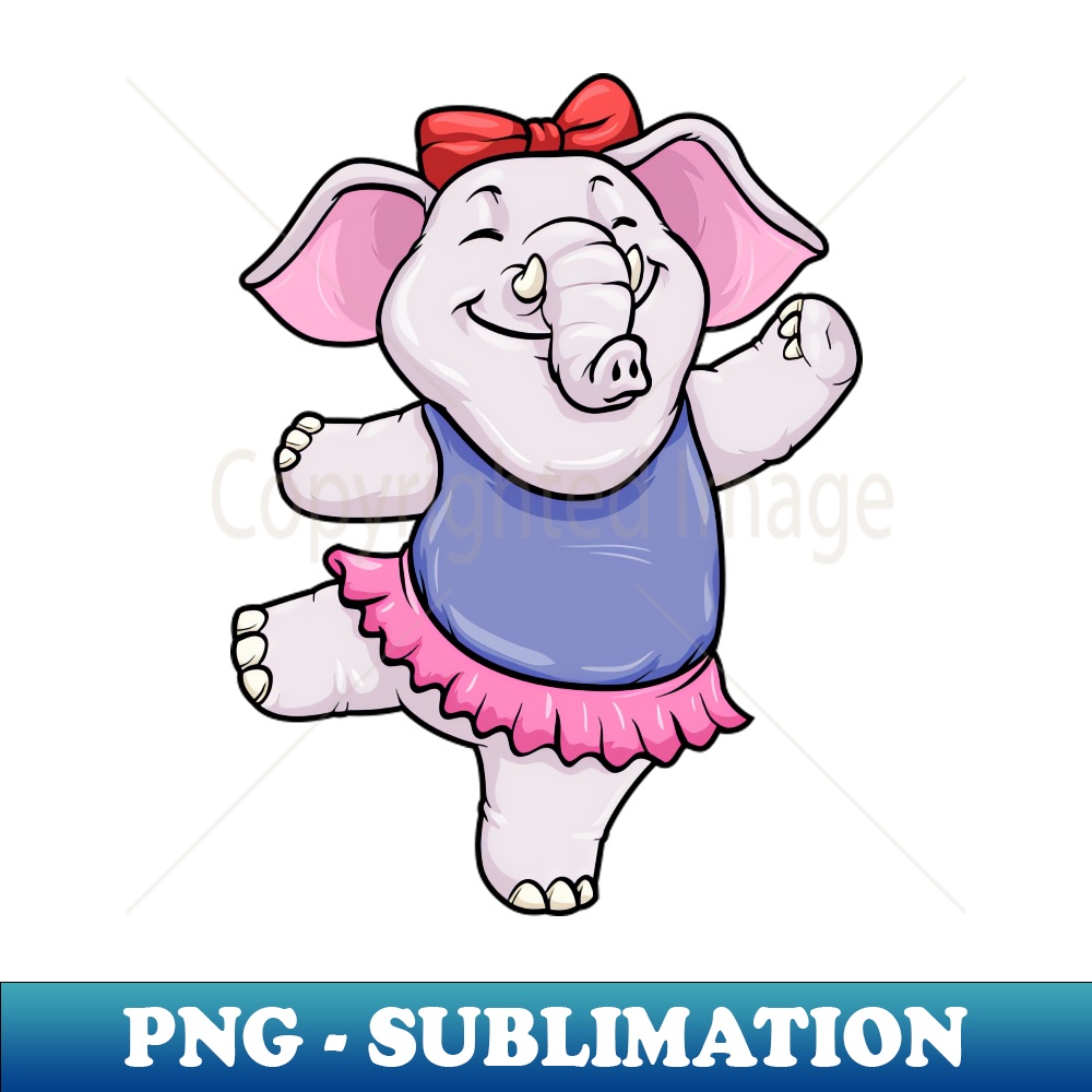 Elephant as Ballerina with Skirt - Special Edition Sublimati - Inspire ...