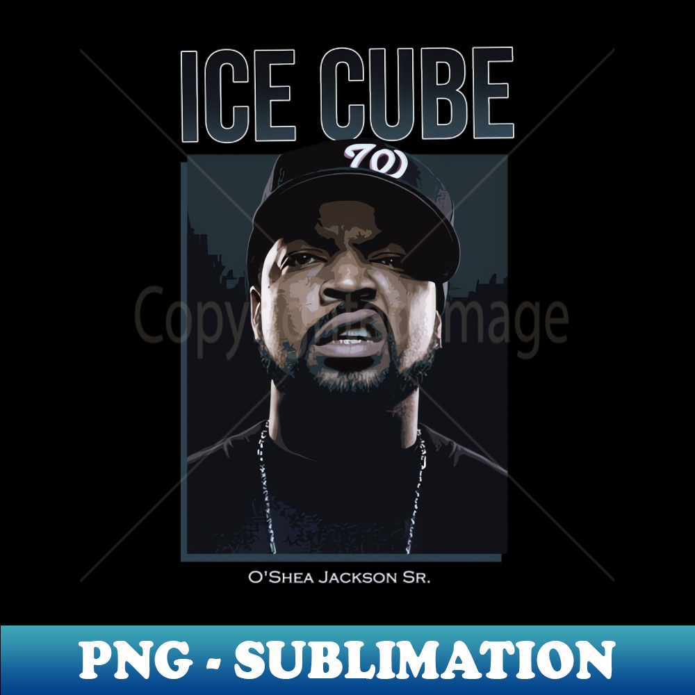 Ice Cube Hiphop - Modern Sublimation PNG File - Bring Your D | Inspire ...