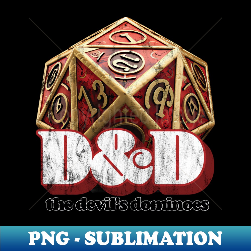 DD Dungeons And Dragons The Devils Dominoes - PNG Sublimatio | Inspire ...