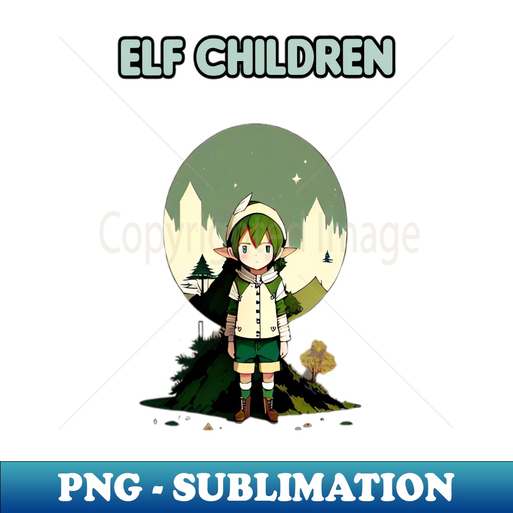 Elf Children - Signature Sublimation PNG File - Create with | Inspire ...