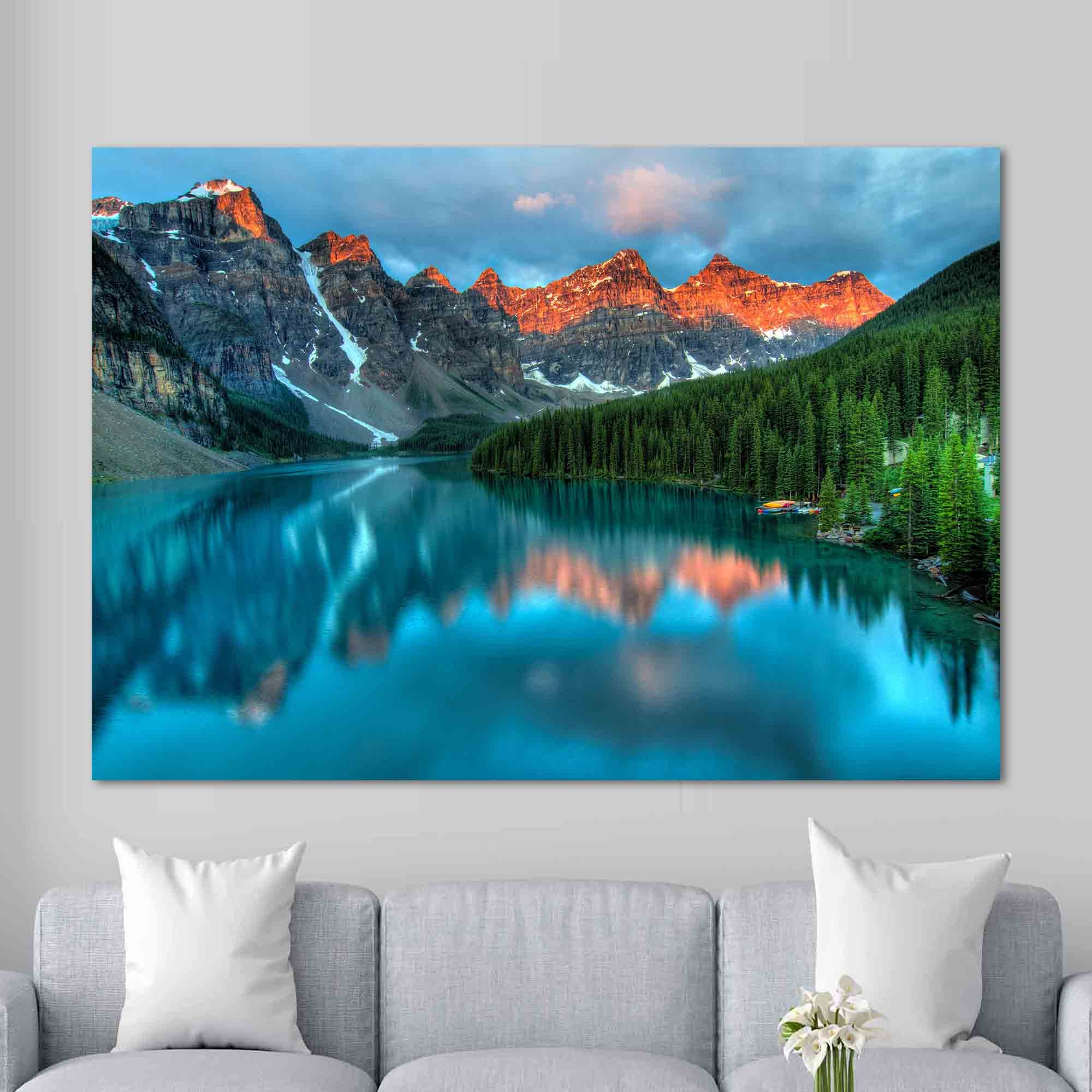 Nature's Infinity, Natural Beauty Canvas Wall Art, Nature La | Inspire ...