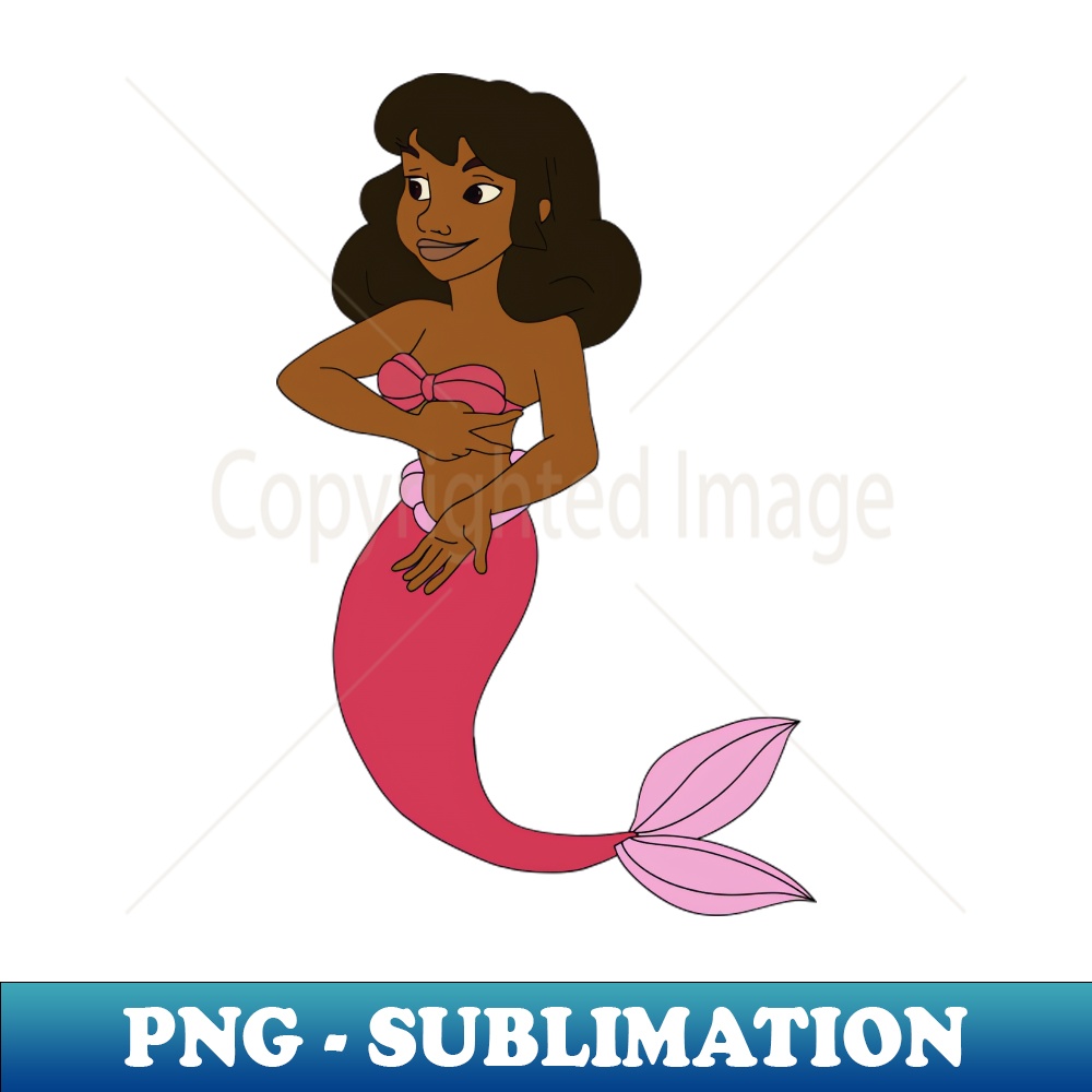 Gabriella the Mermaid 90s Cartoon - Vintage Sublimation PNG - Inspire ...