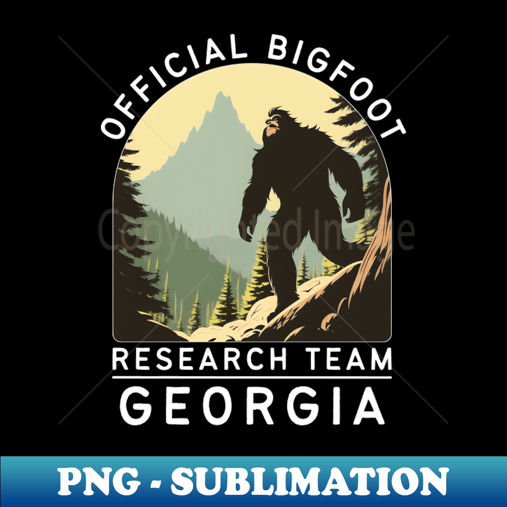 Bigfoot research Team - PNG Transparent Sublimation Design - - Inspire ...