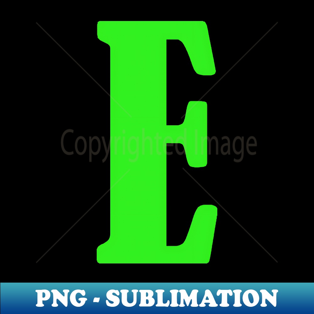 E Letter - PNG Transparent Sublimation File - Capture Imagin | Inspire ...