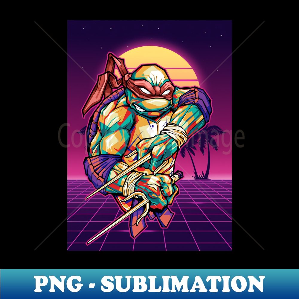 80s TMNT Rap - Instant Sublimation Digital Download - Spice - Inspire ...