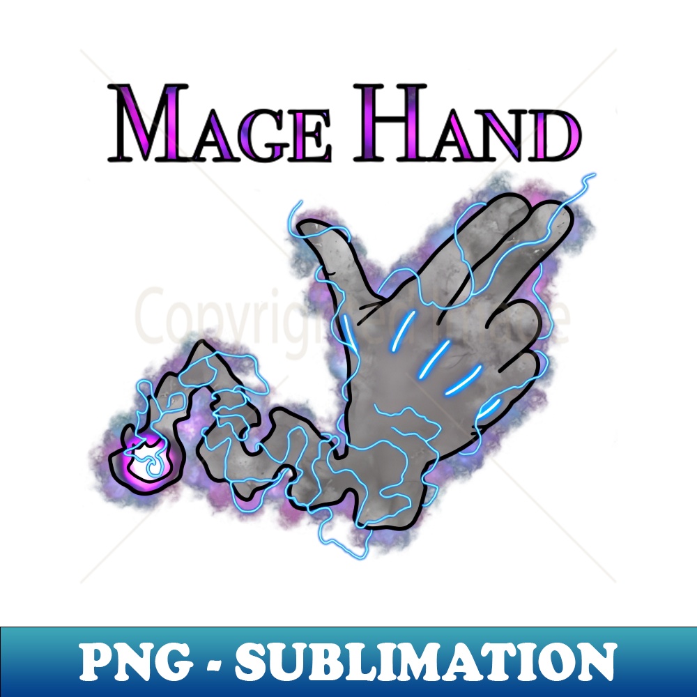 Finger Guns with Mage Hand - Special Edition Sublimation PNG | Inspire ...