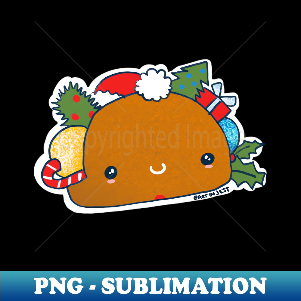 Christmas Taco - Sublimation-Ready PNG File - Stunning Subli | Inspire ...