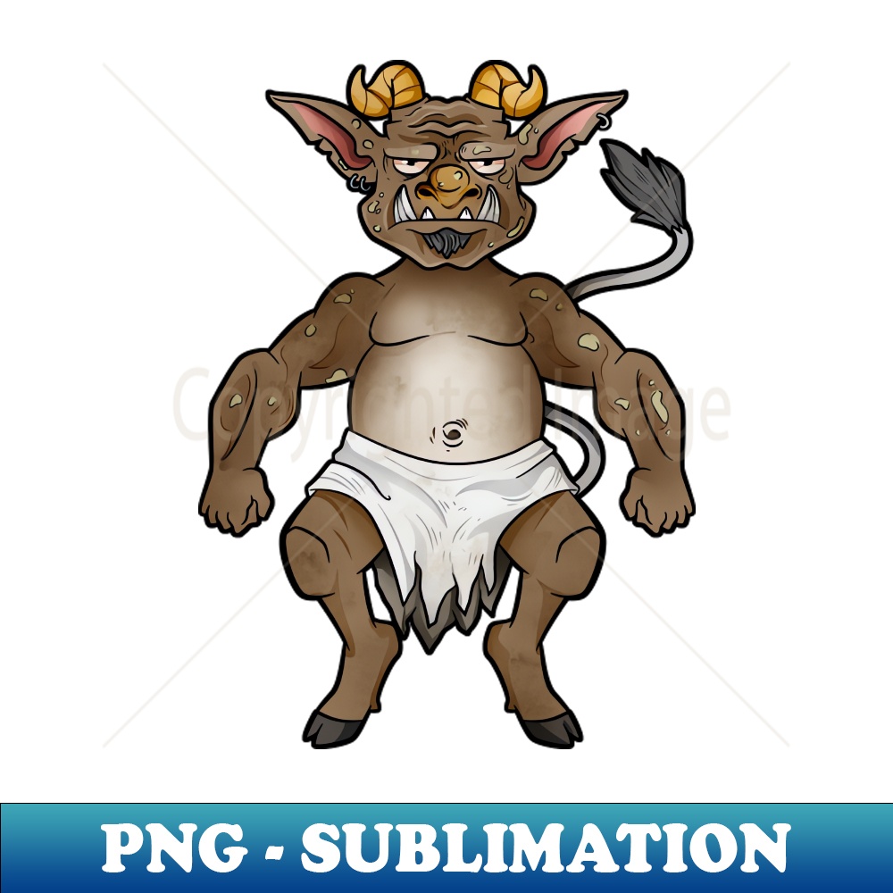 Drawing of a Kallikantzaros - PNG Transparent Digital Downlo | Inspire ...