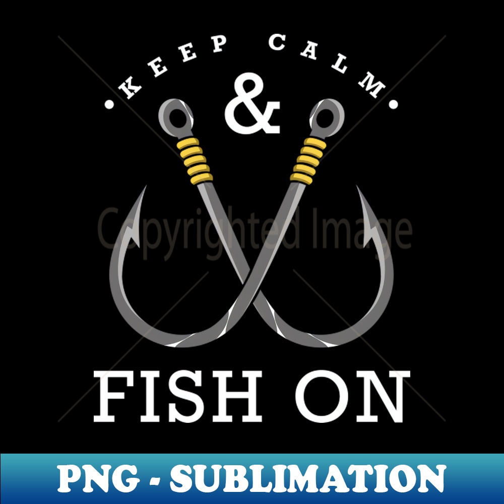 Fishing with Fish hook - Instant Sublimation Digital Downloa | Inspire ...