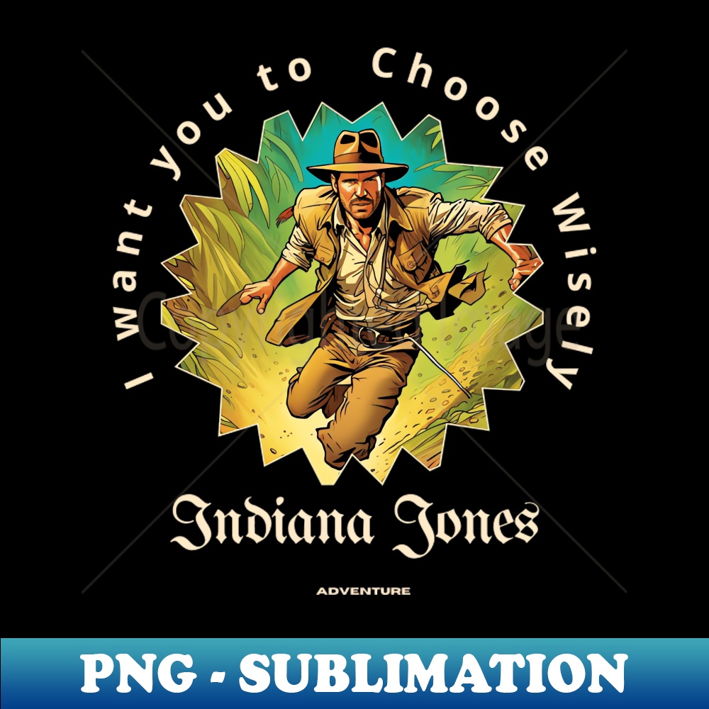 Indiana Jones victor illustration designe - PNG Sublimation | Inspire ...
