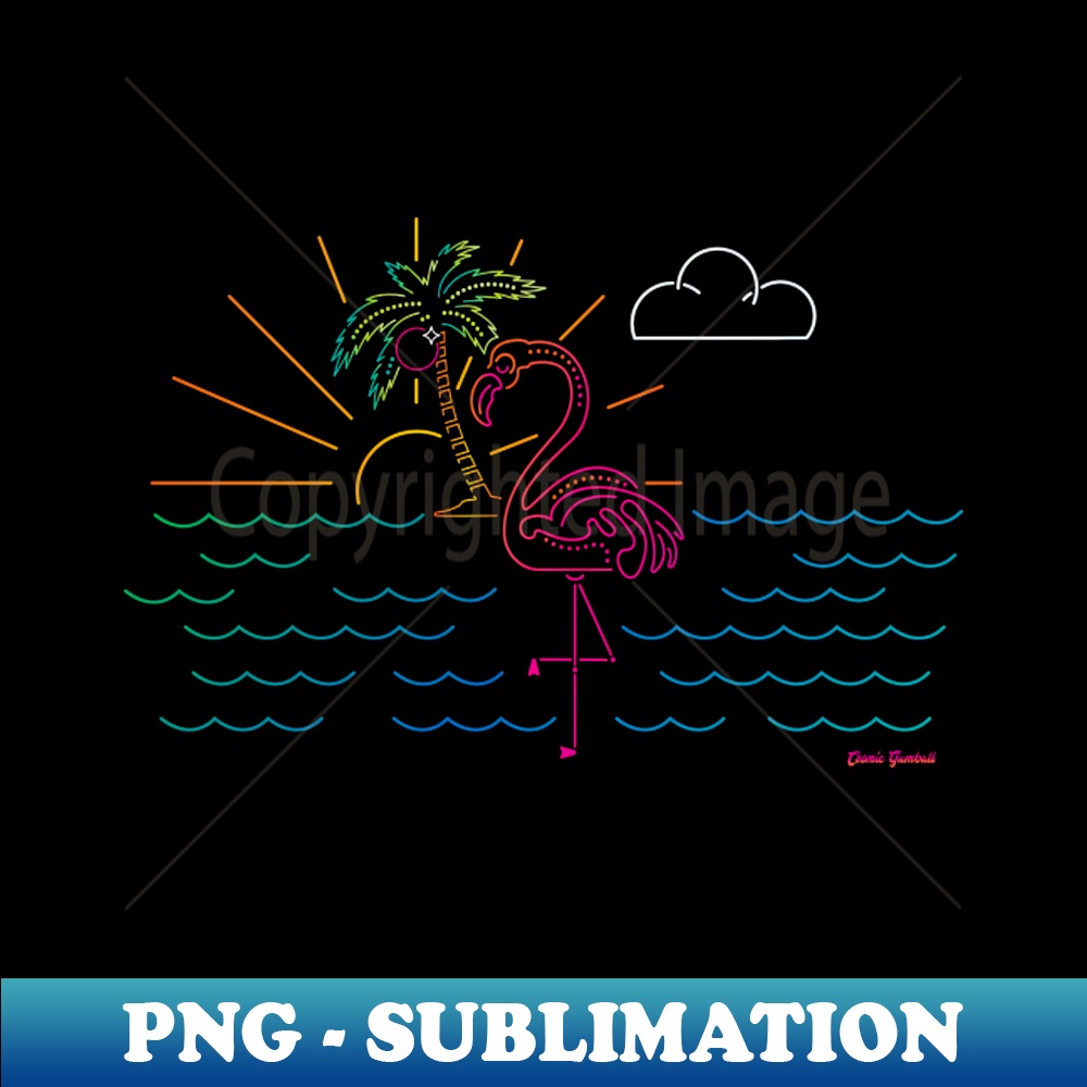 80s Neon Miami Vibe - Sublimation-Ready PNG File - Perfect f | Inspire ...
