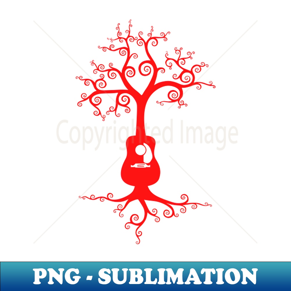 Guitar tree - Creative Sublimation PNG Download - Instantly - Inspire ...