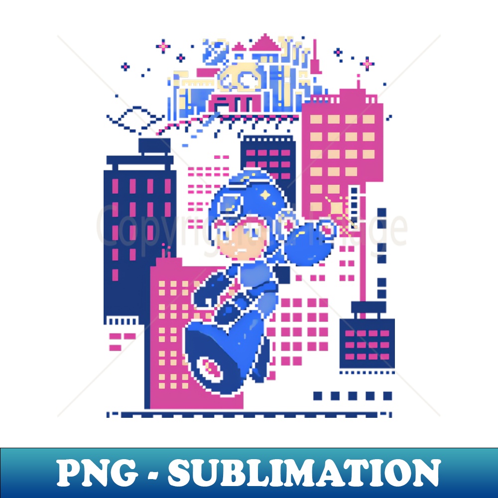 8-bit Mega - Vintage Sublimation PNG Download - Bold & Eye-c - Inspire ...