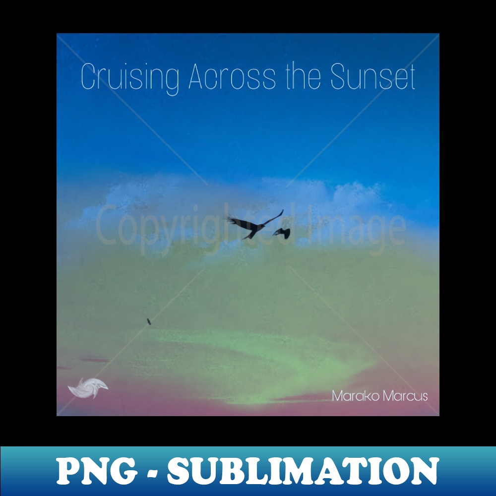 Cruising across the sunset Album Cover Art Minimalist Square | Inspire ...