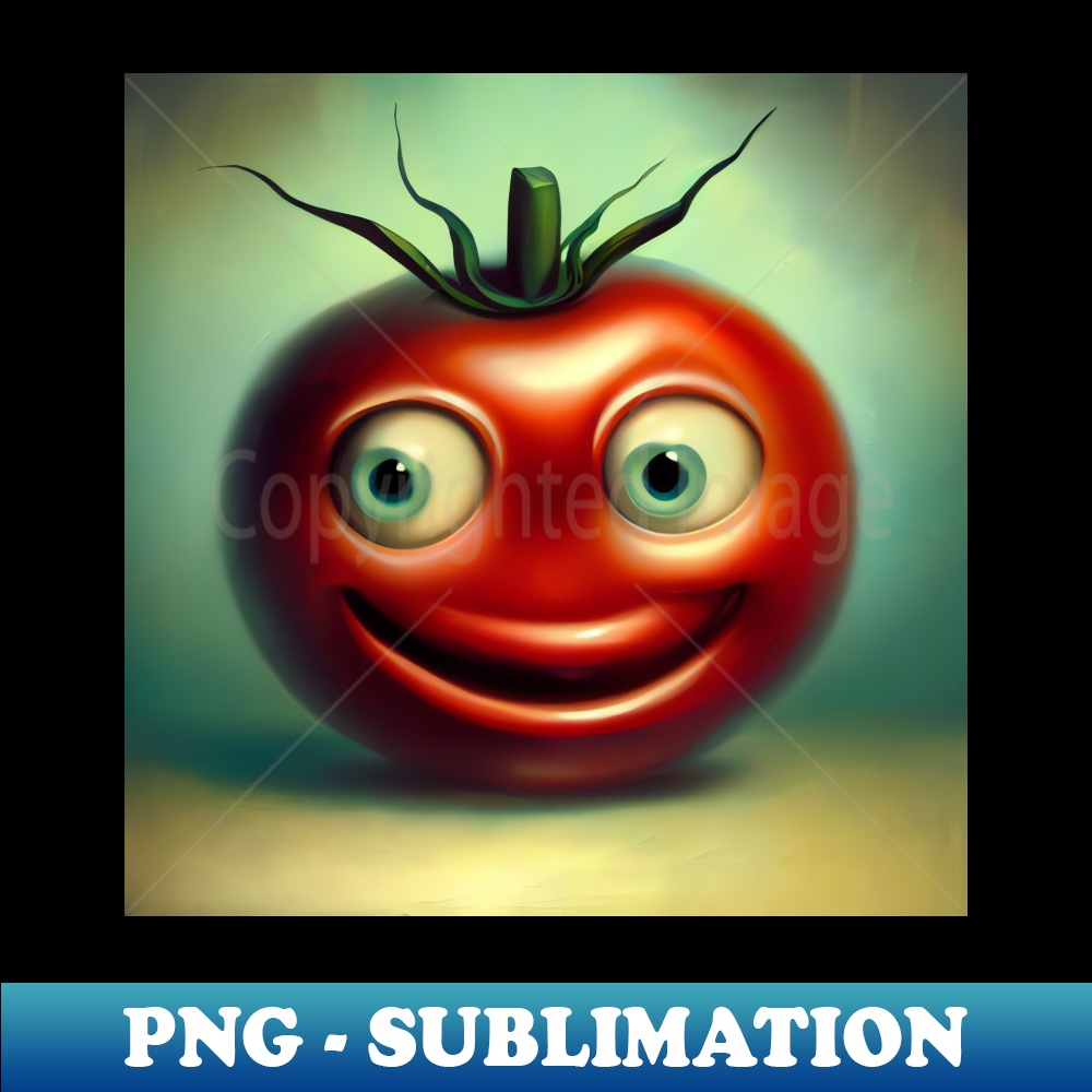 Creepy tomato - Digital Sublimation Download File - Capture - Inspire ...