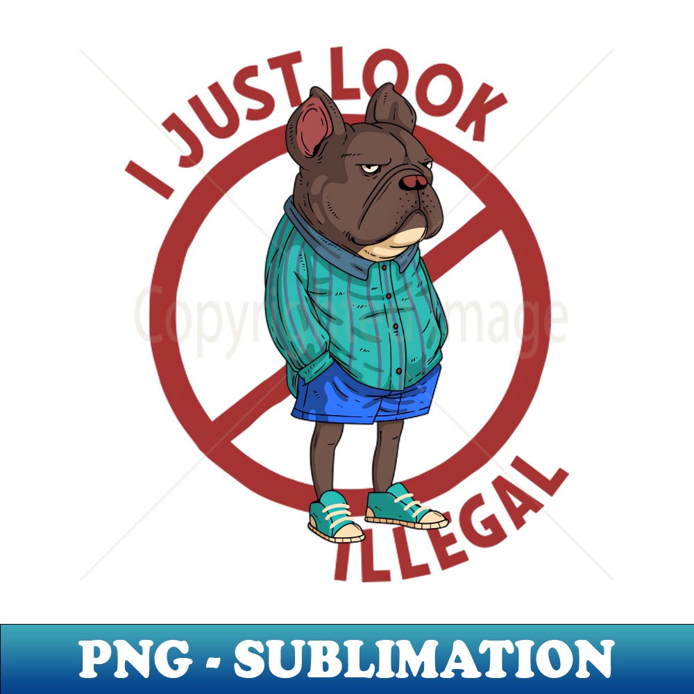 I Just Look Illegal - PNG Transparent Sublimation File - Def | Inspire ...