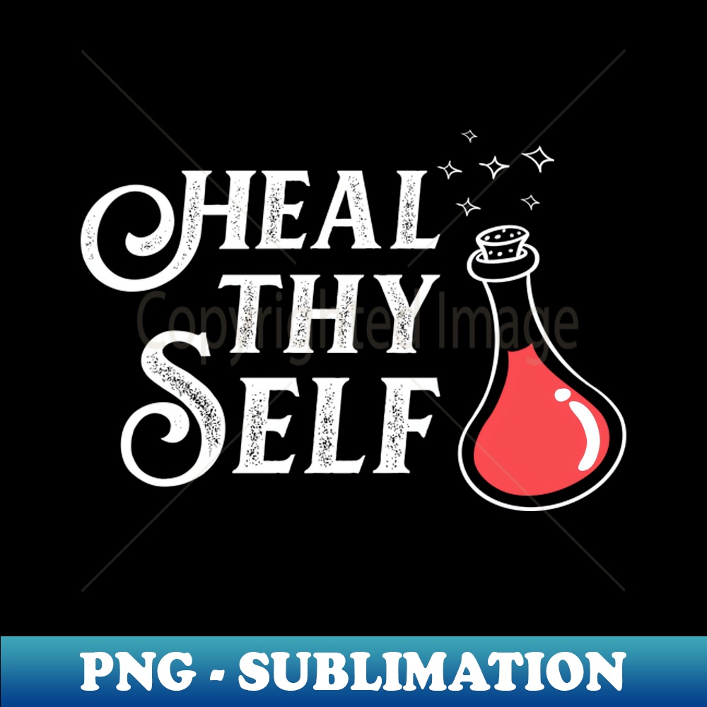 Heal Thyself Potion RPG Gaming - Professional Sublimation Di | Inspire ...
