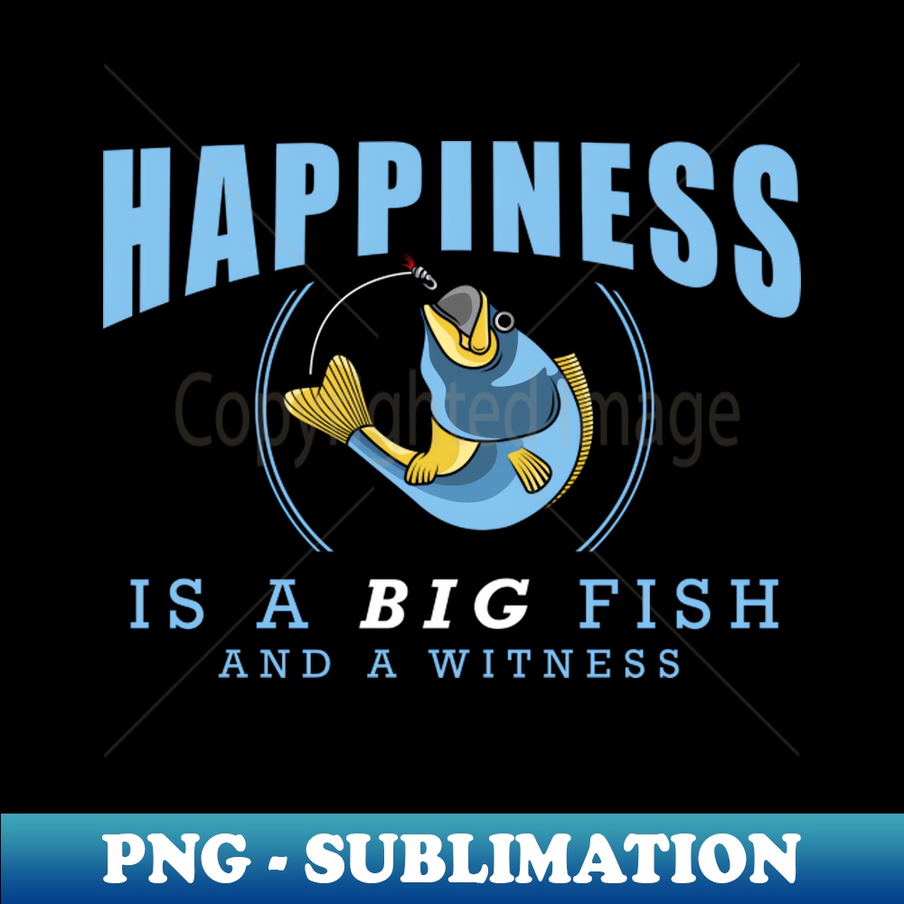 Fish hook with Line and Fish - Decorative Sublimation PNG Fi | Inspire ...