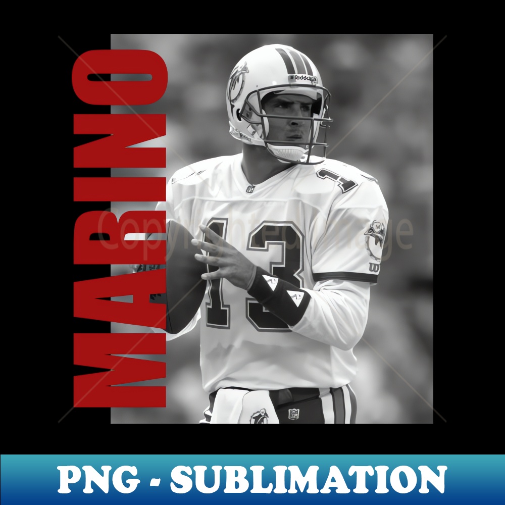 Dan Marino Dan Marino Retro Aesthetic Fan Art 80s - High-Q | Inspire Uplift