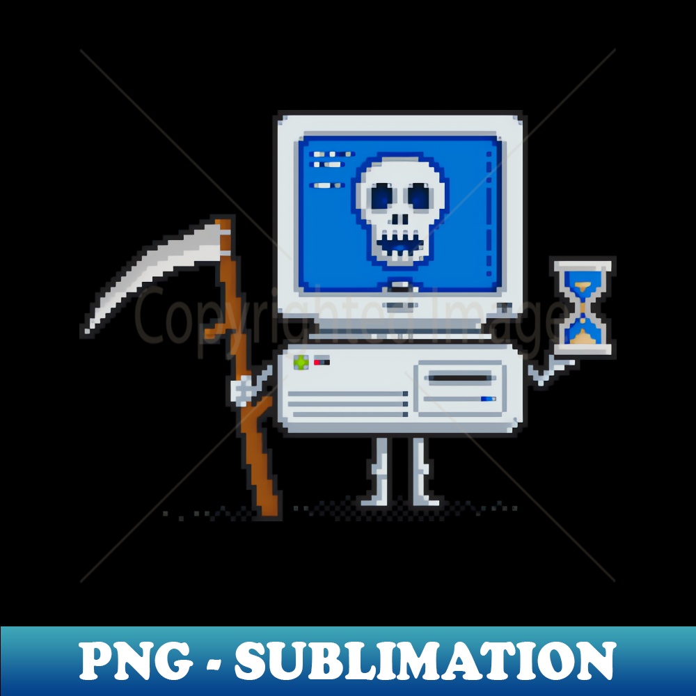Blue Screen of Death - Aesthetic Sublimation Digital File - - Inspire ...