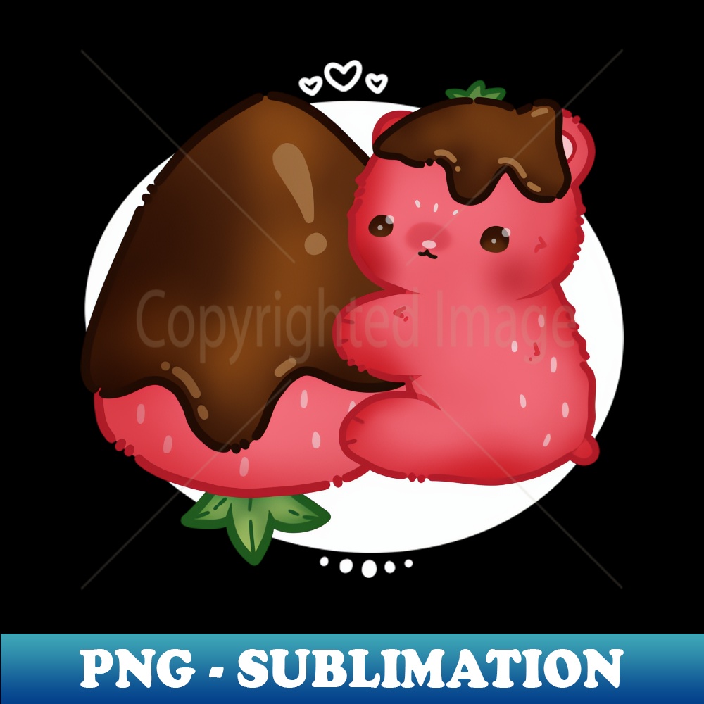 Choco Strawbeary - Instant PNG Sublimation Download - Revolu | Inspire ...