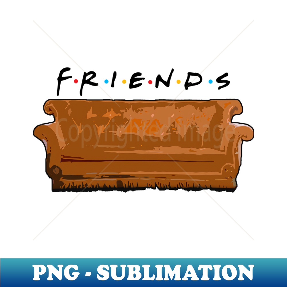 Friends with sofa from the series - Premium PNG Sublimation | Inspire ...