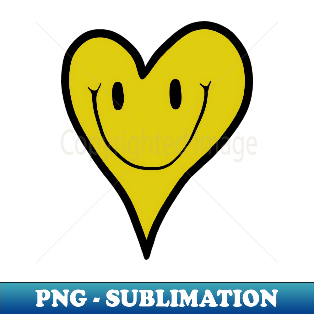 Easy going heart - PNG Transparent Sublimation File - Unleas | Inspire ...