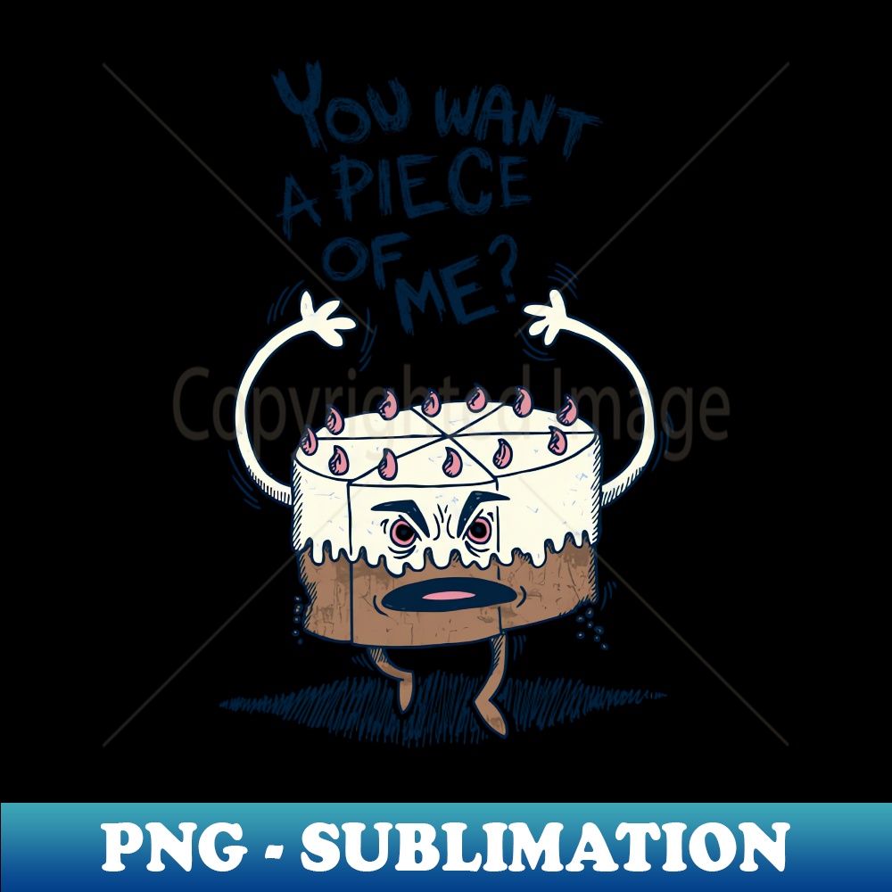 Angry Cake - High-Resolution PNG Sublimation File - Defying | Inspire ...