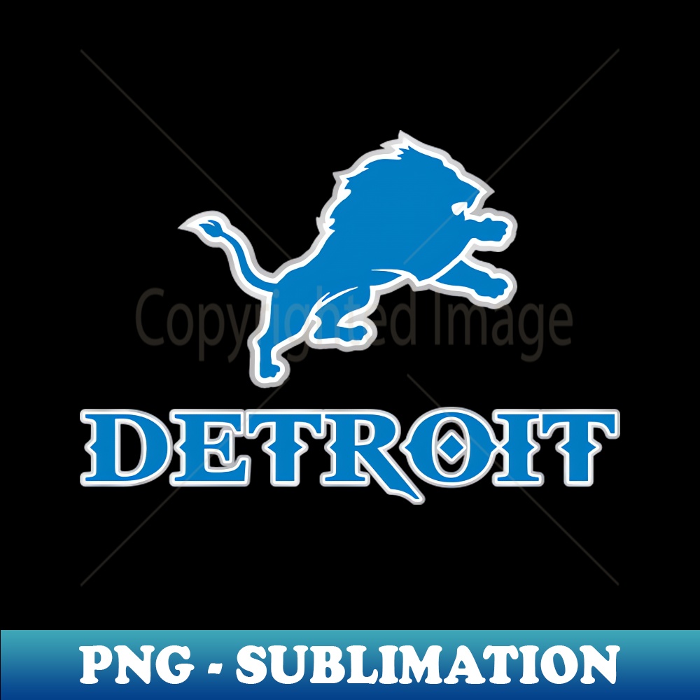 Detroit Lions - PNG Transparent Digital Download File for Su | Inspire ...
