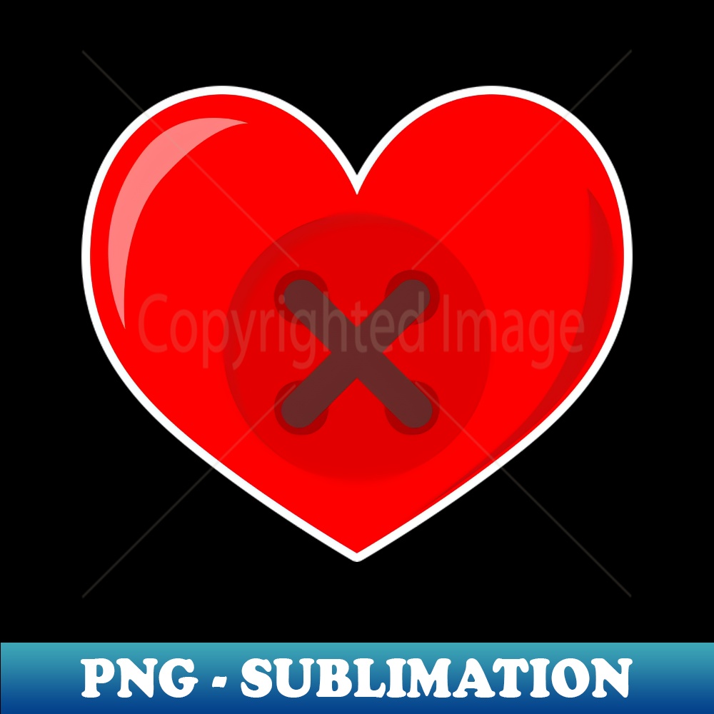 Heart button - PNG Transparent Digital Download File for Sub | Inspire ...