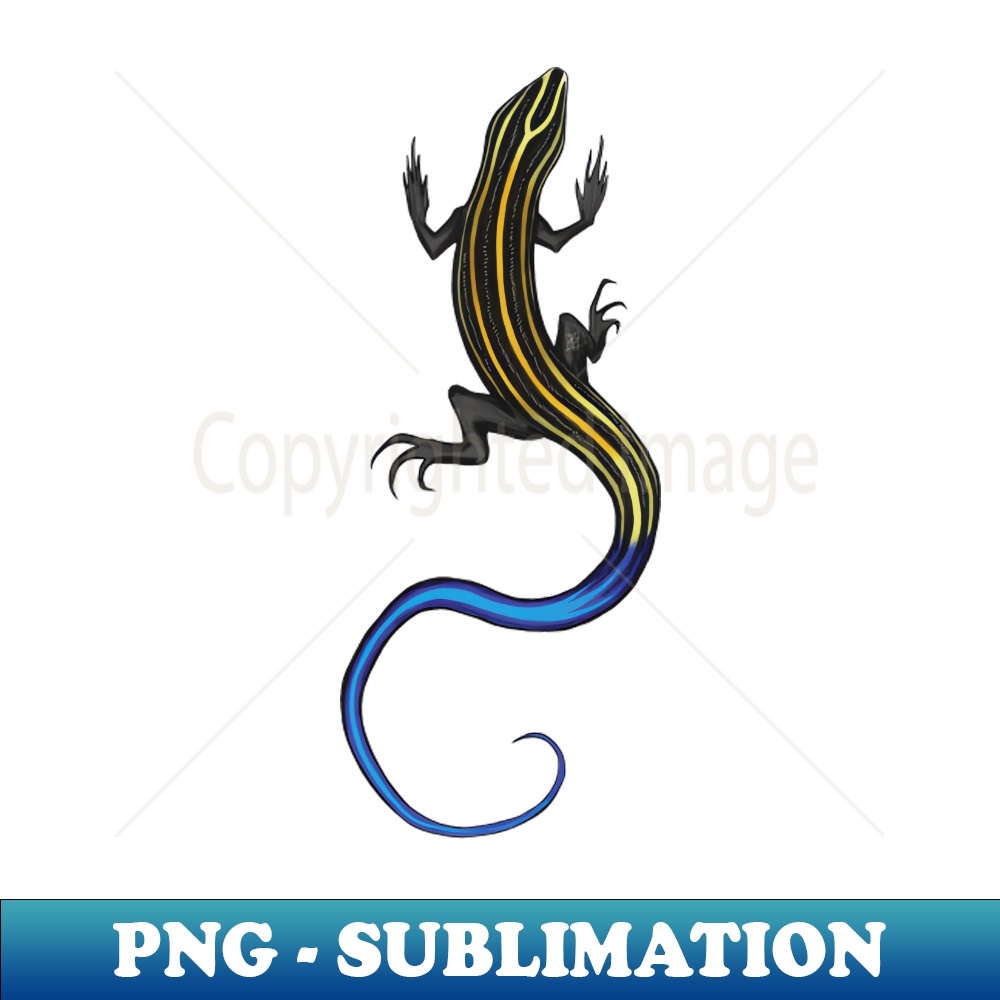 Blue-Tailed Skink - Exclusive PNG Sublimation Download - Unl - Inspire ...