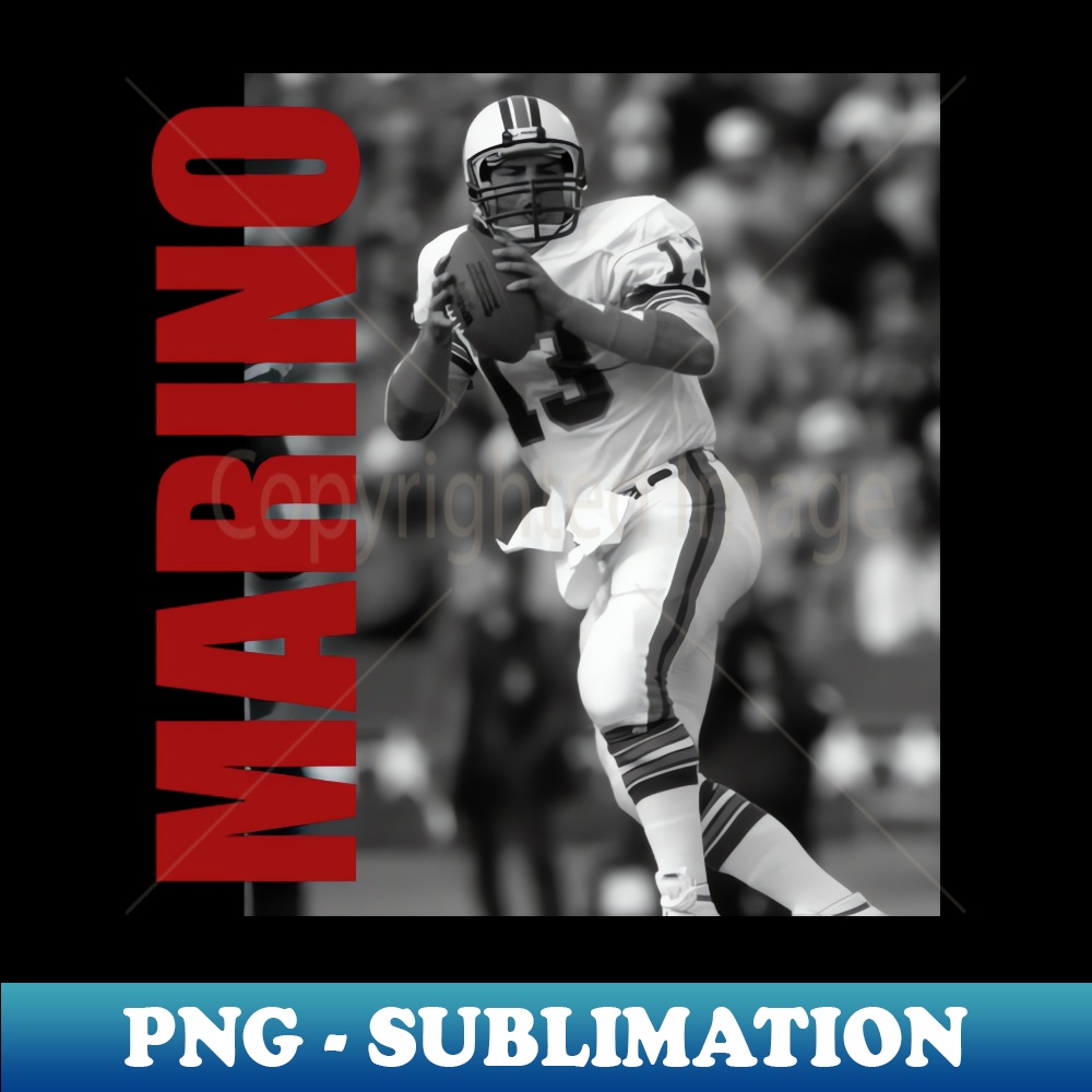 Dan Marino Dan Marino Retro Aesthetic Fan Art 80s - Exclus | Inspire Uplift