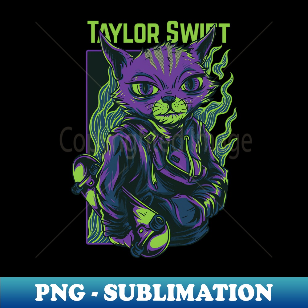 Independent Cat Taylor Swift - Exclusive PNG Sublimation Dow | Inspire ...