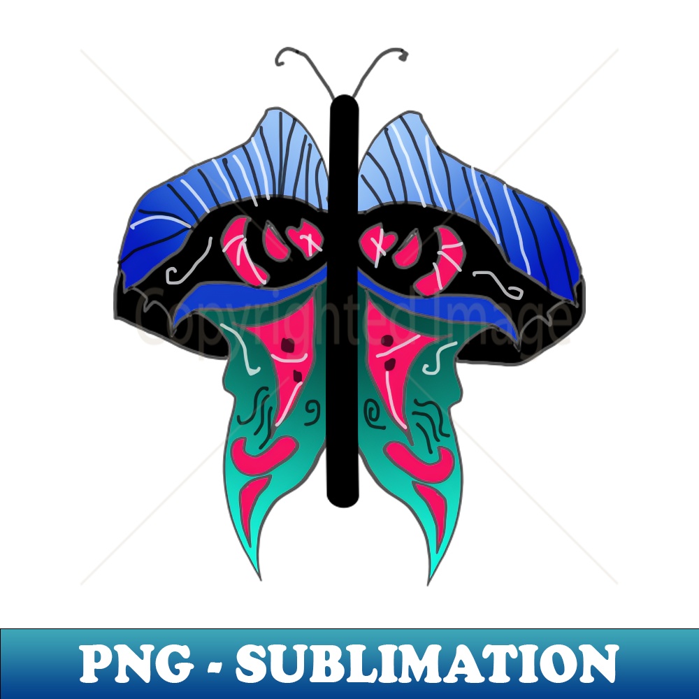 Butterfly - Signature Sublimation PNG File - Create with Con - Inspire ...