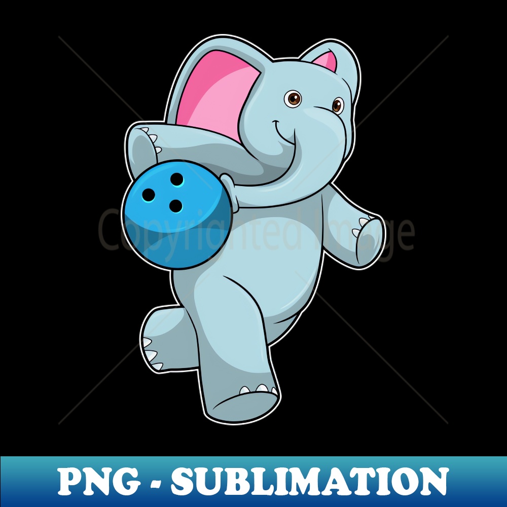 Elephant at Bowling with Bowling ball - Professional Sublima | Inspire ...