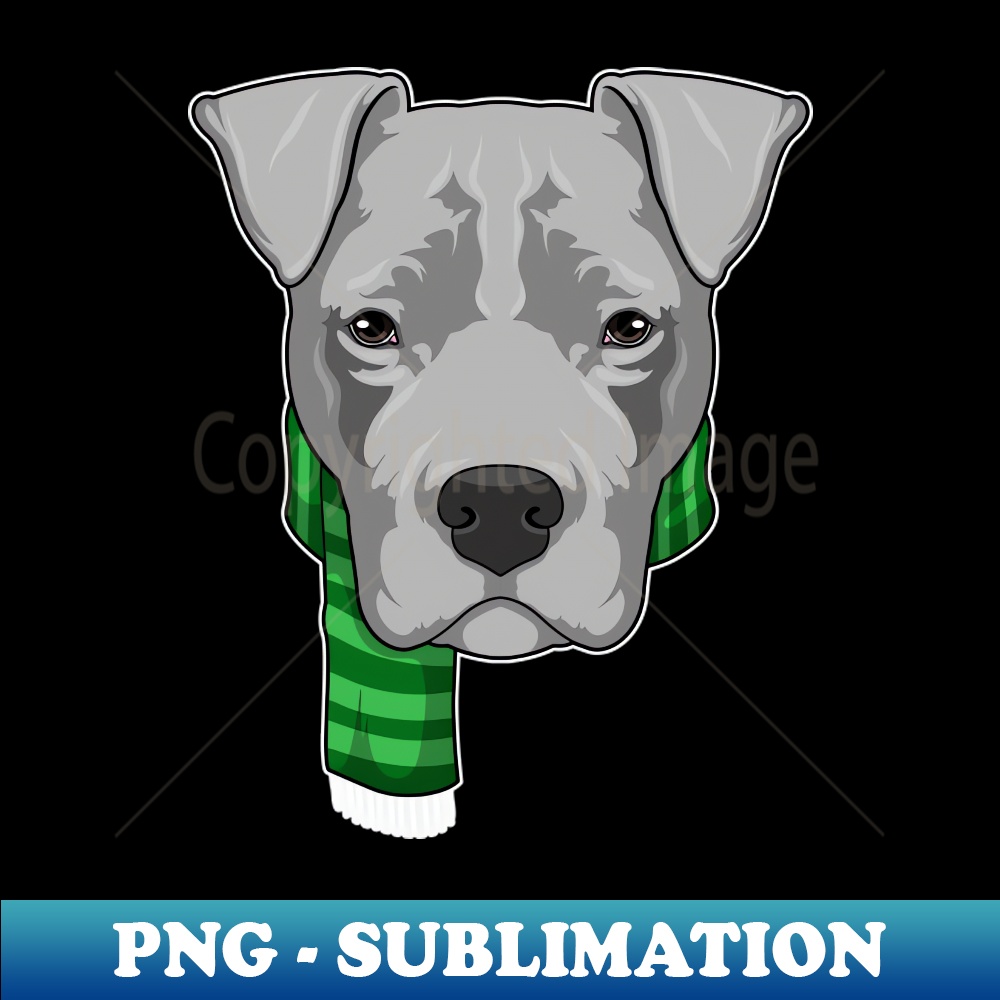 Dog with Scarf - Vintage Sublimation PNG Download - Perfect | Inspire ...