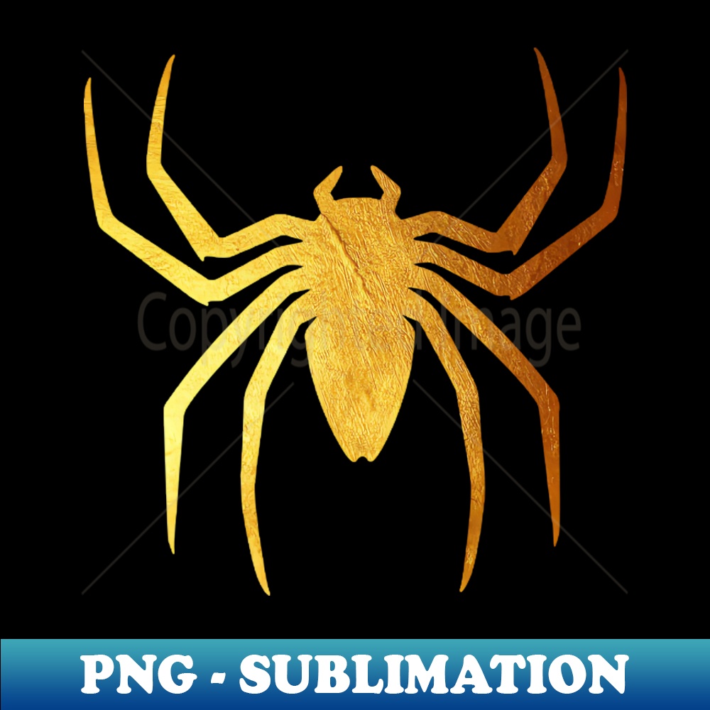 Golden Spider - Signature Sublimation PNG File - Bring Your - Inspire ...